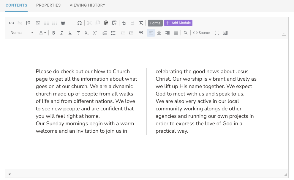 Hubb : Refreshed Document Editor